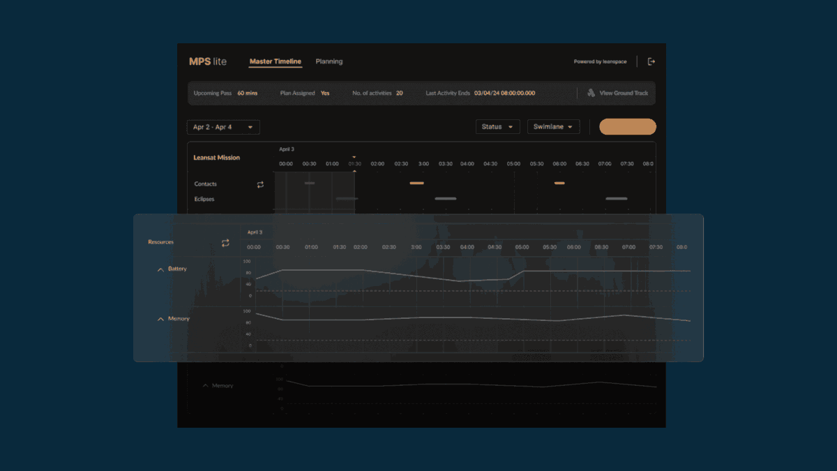 MPS lite -The intuitive way to plan your Satellite Operations – Leanspace